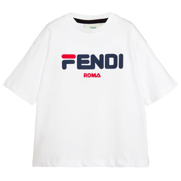 Fendi | Shirts & Tops | Authentic Fendi Logo Shirt | Poshmark